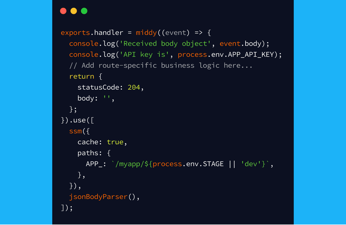 Using Middleware For Cross Cutting Concerns In Your Lambda Functions Serverless First